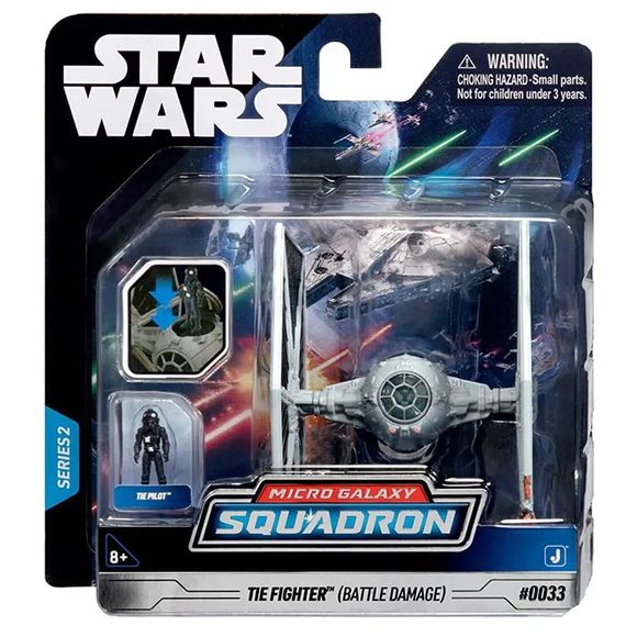 Star Wars | Toys | Star Wars Micro Galaxy Squadron Tie Fighter Battle ...